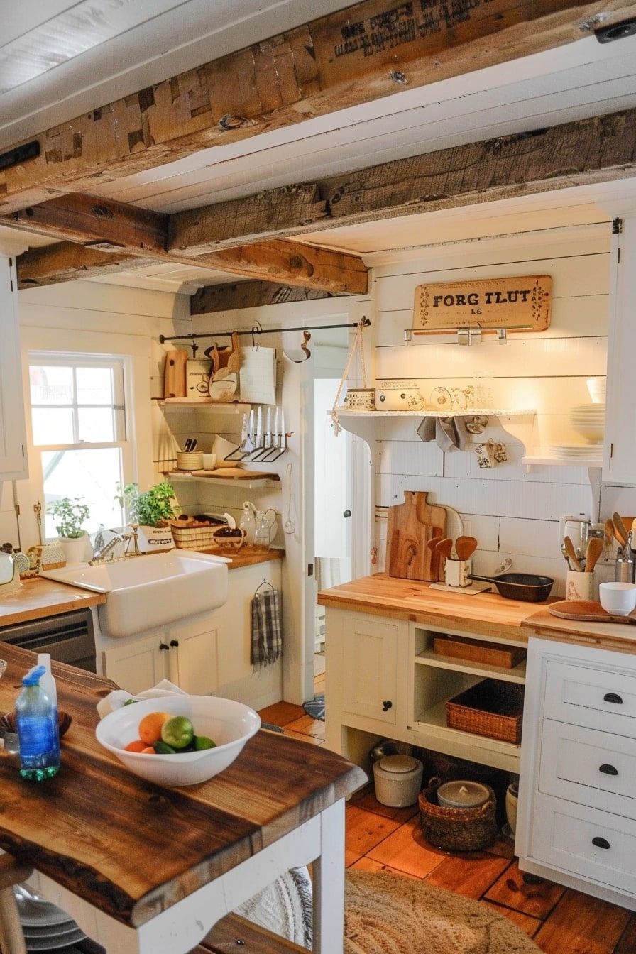 12 Small Rustic Kitchens That Maximize Space! - My Decor Inspo