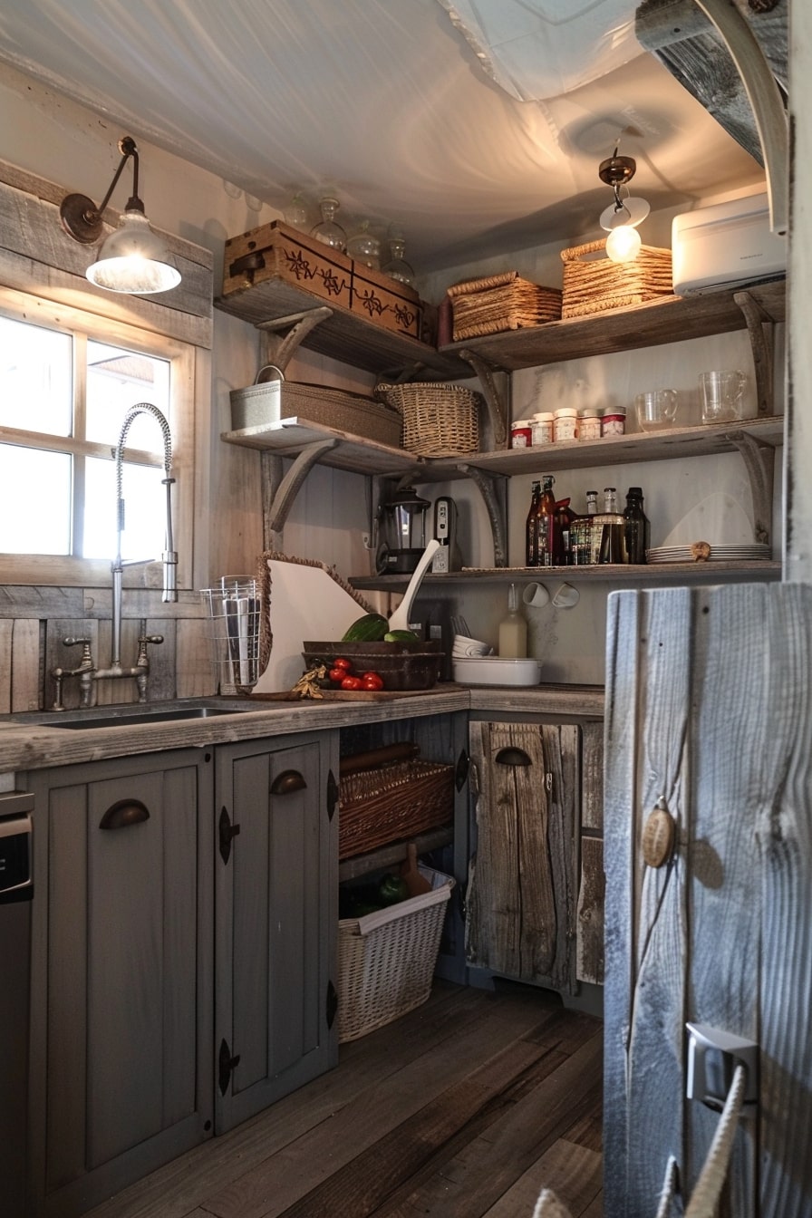 12 Small Rustic Kitchens That Maximize Space! - My Decor Inspo