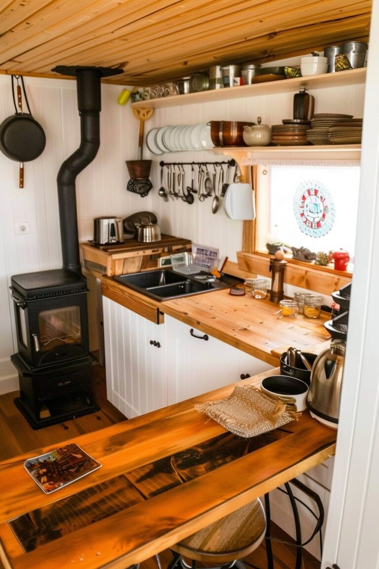 12 Small Rustic Kitchens That Maximize Space! - My Decor Inspo