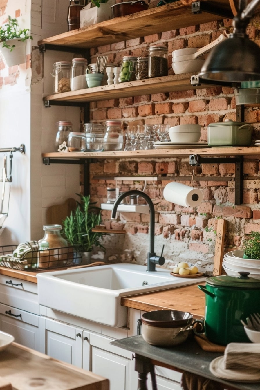 12 Small Rustic Kitchens That Maximize Space! - My Decor Inspo