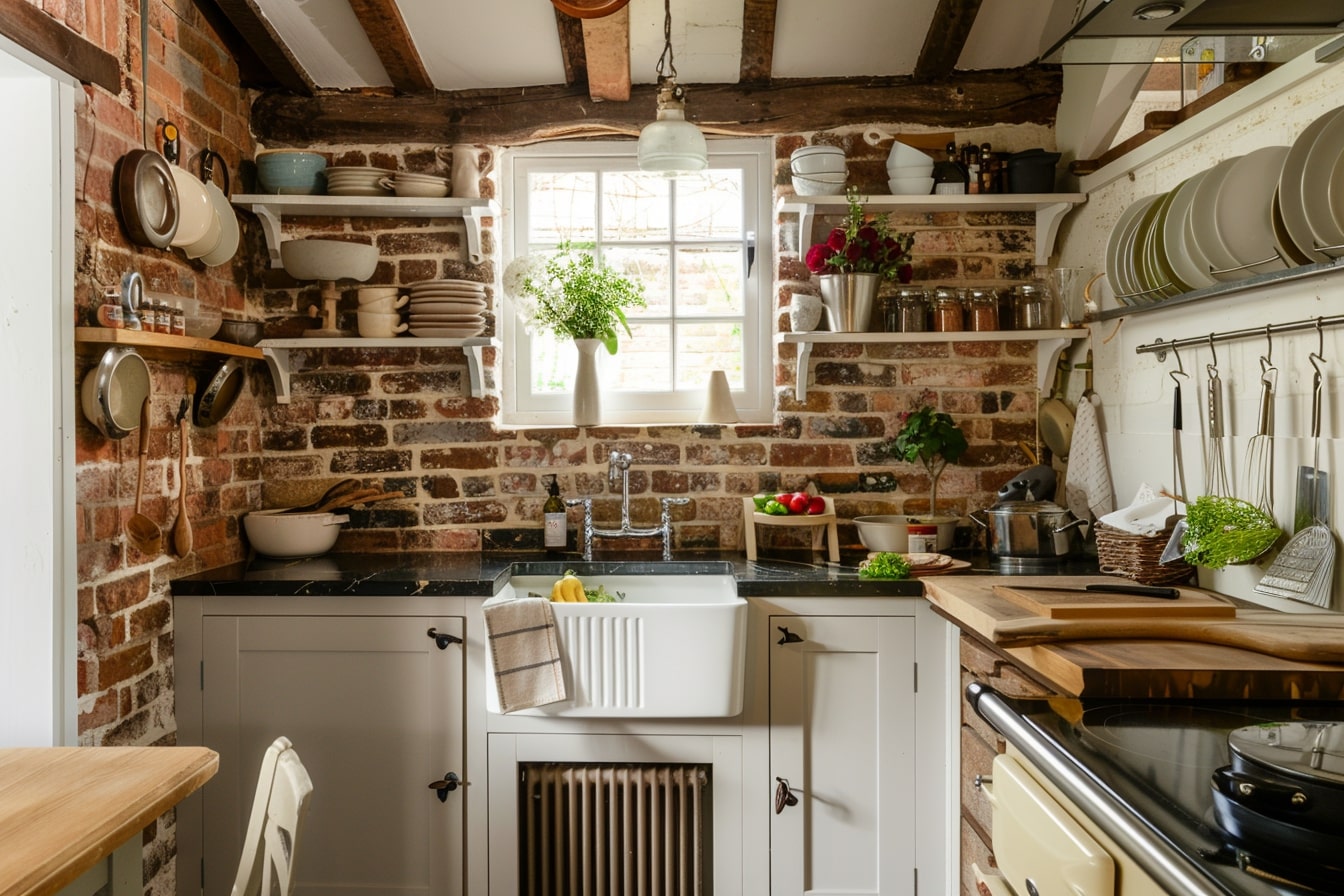 12 Small Rustic Kitchens That Maximize Space! - My Decor Inspo