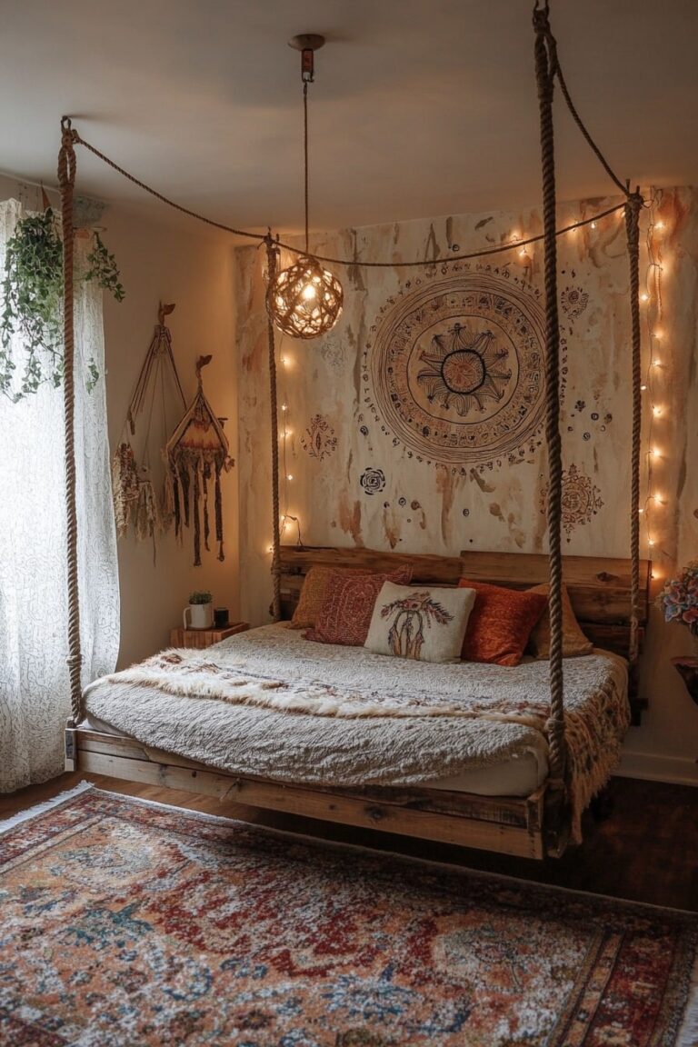 14 Hippie Bedrooms That Embrace Bohemian Charm! - My Decor Inspo