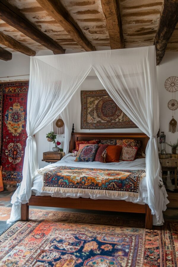 14 Hippie Bedrooms That Embrace Bohemian Charm! - My Decor Inspo