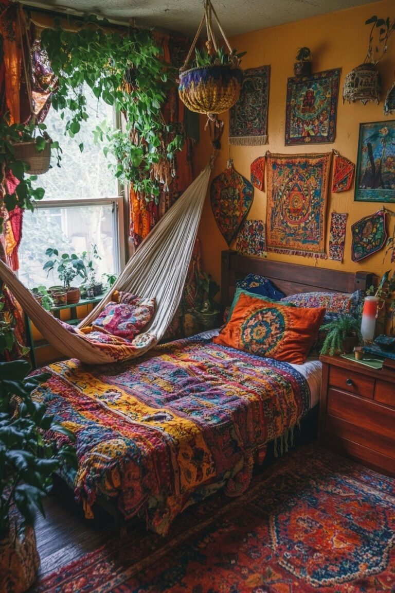 14 Hippie Bedrooms That Embrace Bohemian Charm! - My Decor Inspo