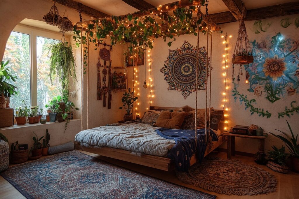 14 Hippie Bedrooms That Embrace Bohemian Charm! - My Decor Inspo