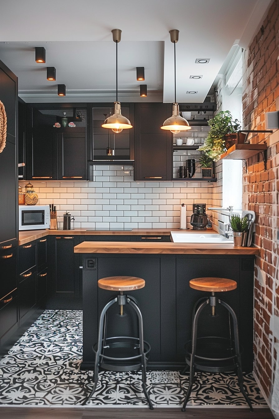 14 Small Kitchens with Peninsula Layout - Cozy and Efficient Designs ...