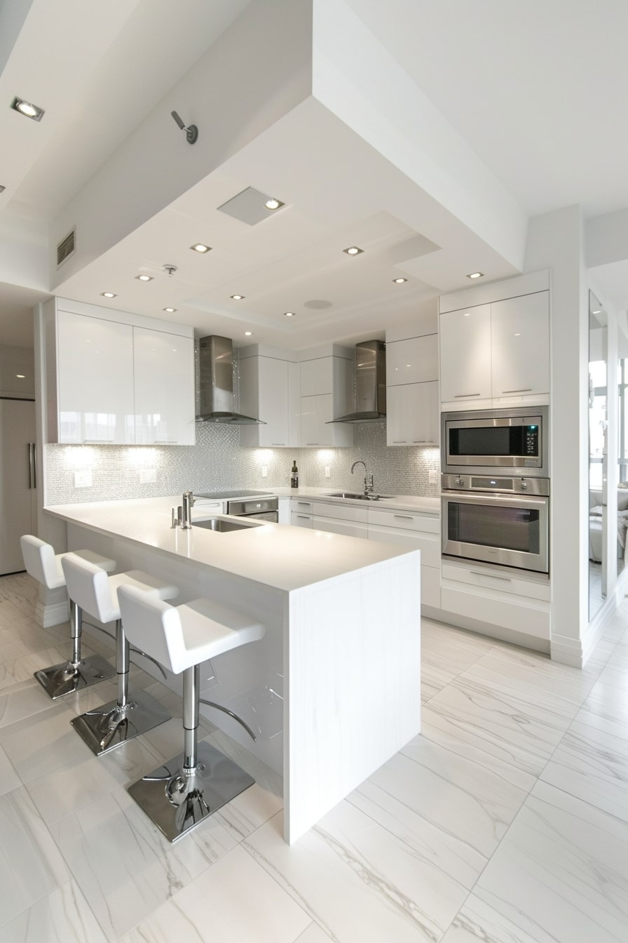14 Small Kitchens with Peninsula Layout - Cozy and Efficient Designs ...