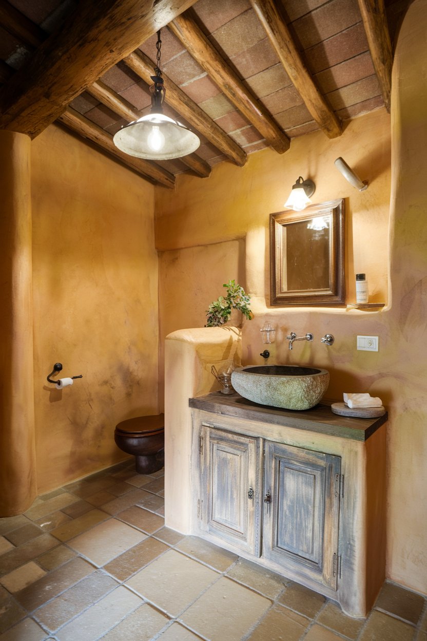 14 Tuscan Bathrooms Showcasing Authentic Style and Tranquility - My ...