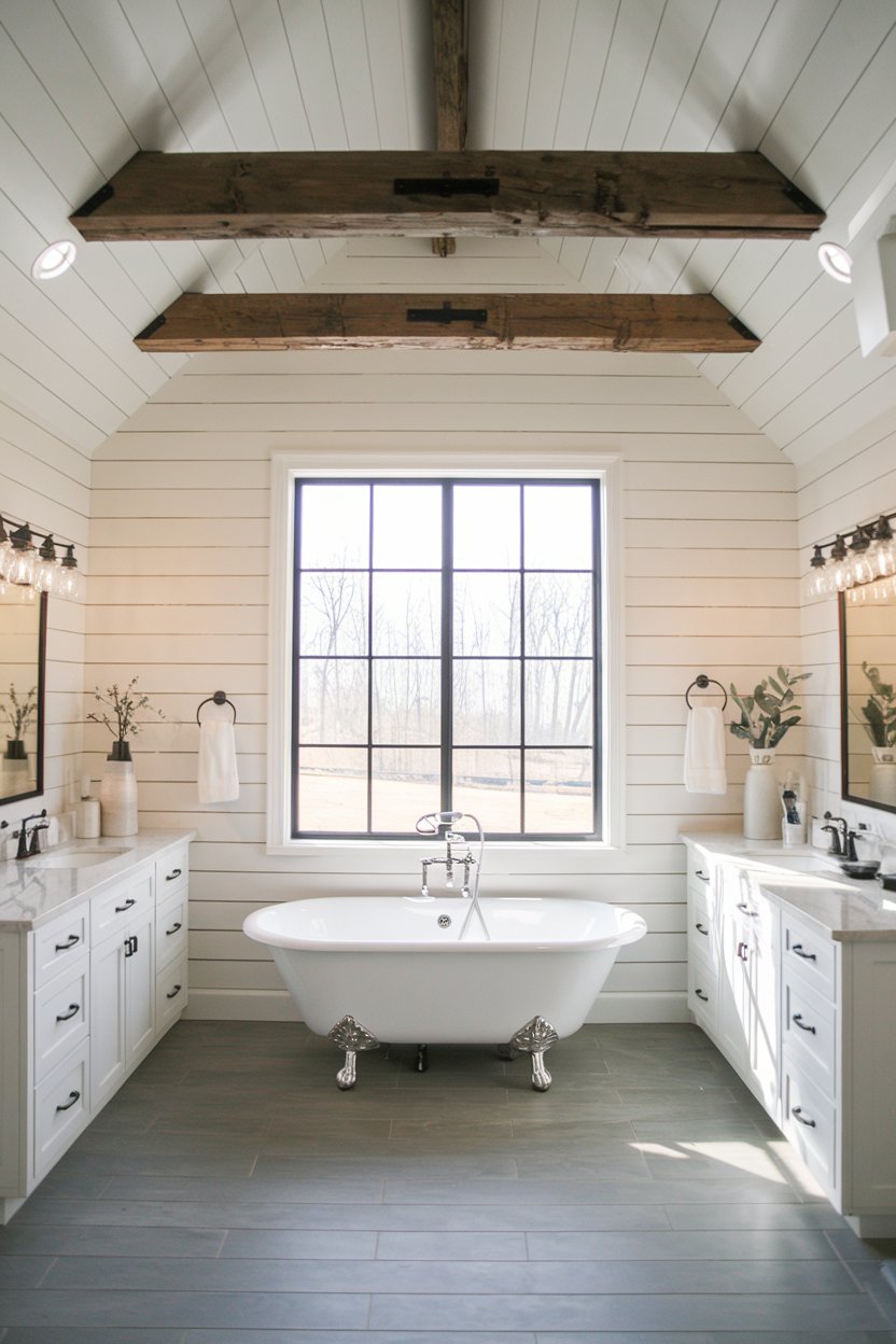 12 Modern Farmhouse Bathrooms to Inspire Your Next Renovation - My ...