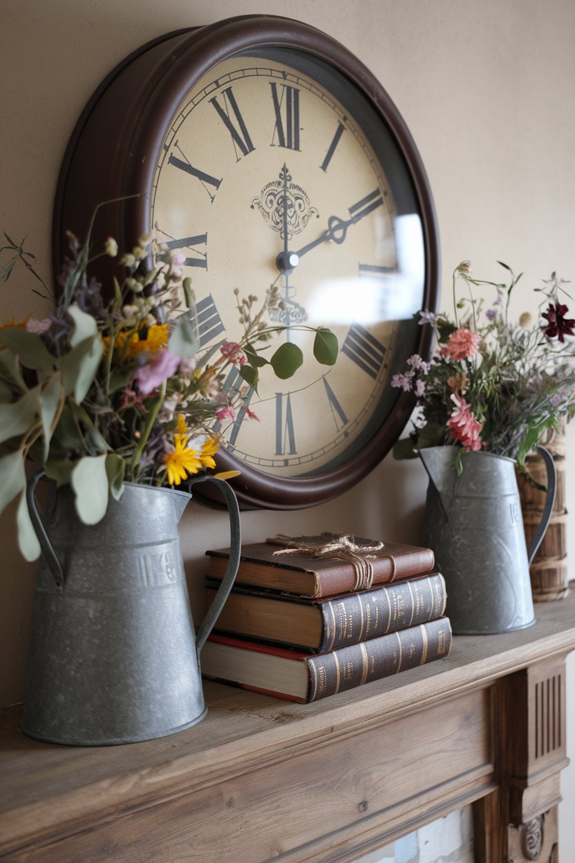15 Farmhouse Mantle Decor Ideas to Elevate Your Living Space - My Decor ...