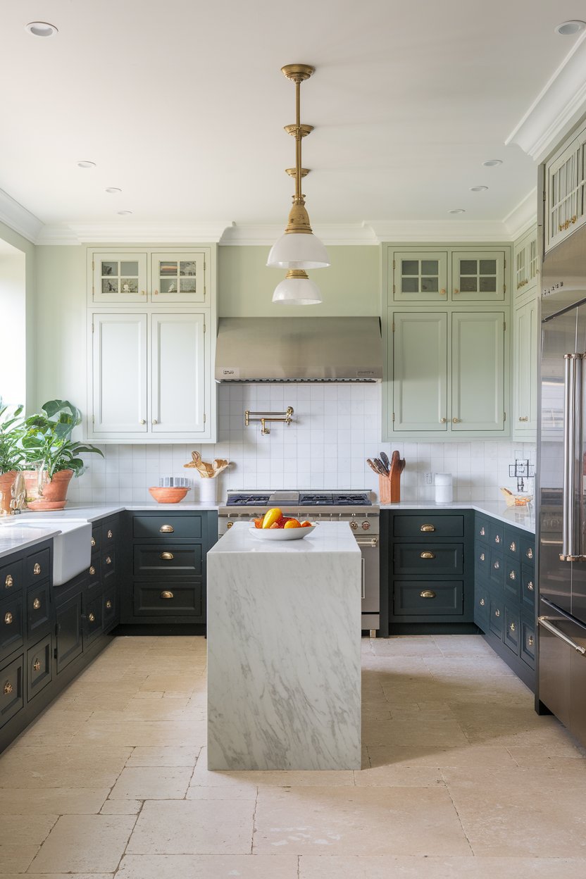 12 Two-Tone Kitchen Cabinets Color Combinations to Transform Your Space ...