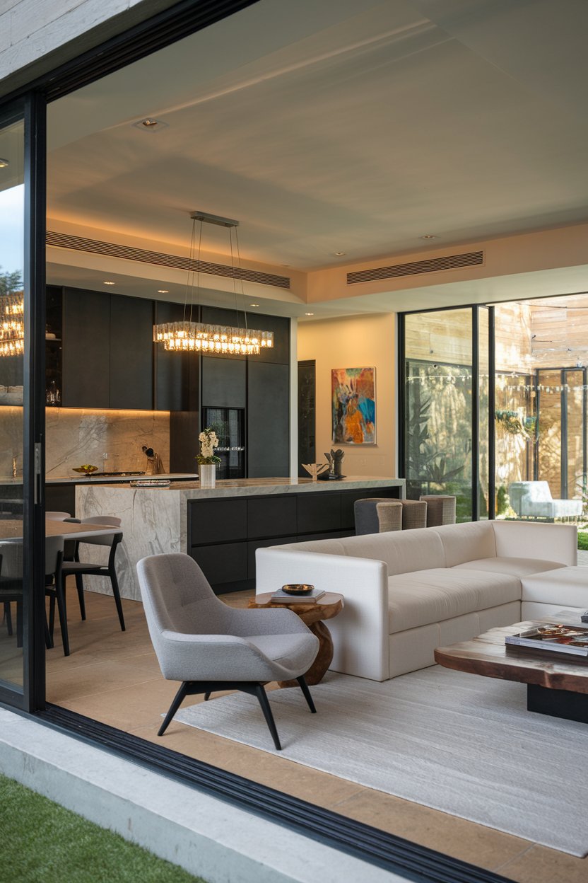 15 Open Kitchen and Living Room Ideas for a Seamless Living Space - My ...