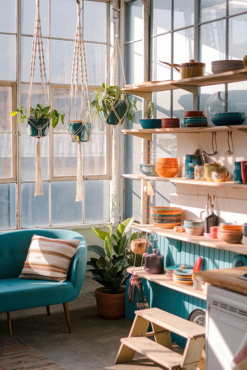 12 Hippie Kitchen Ideas to Bring Bohemian Charm into Your Home - My ...