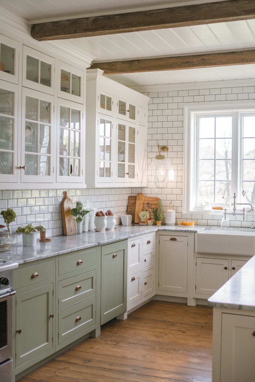 14 Two-Tone Kitchen Ideas to Elevate Your Home’s Design - My Decor Inspo