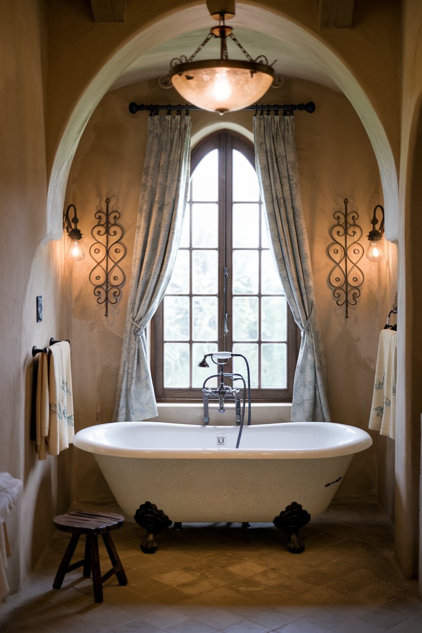 14 Tuscan Bathrooms Showcasing Authentic Style and Tranquility - My ...