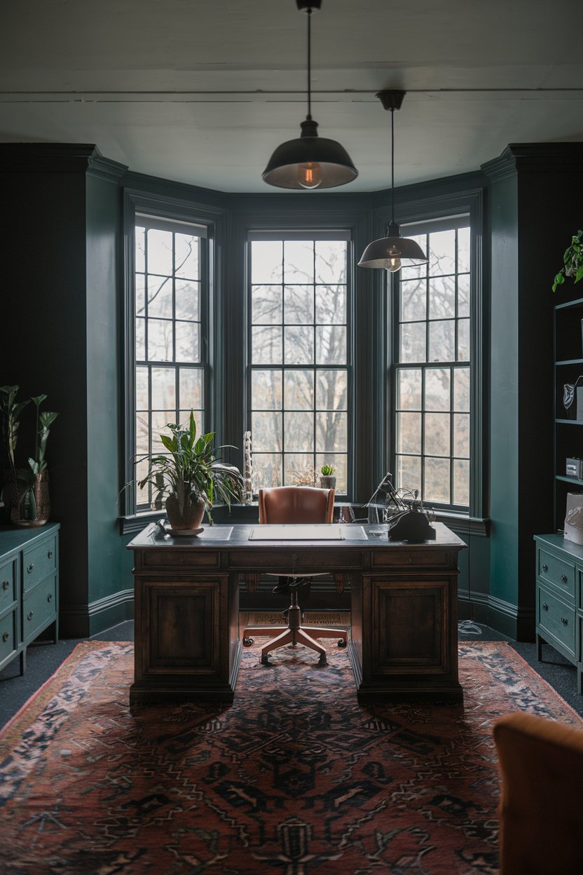 15 Moody Home-Office Ideas to Elevate Your Workspace - My Decor Inspo