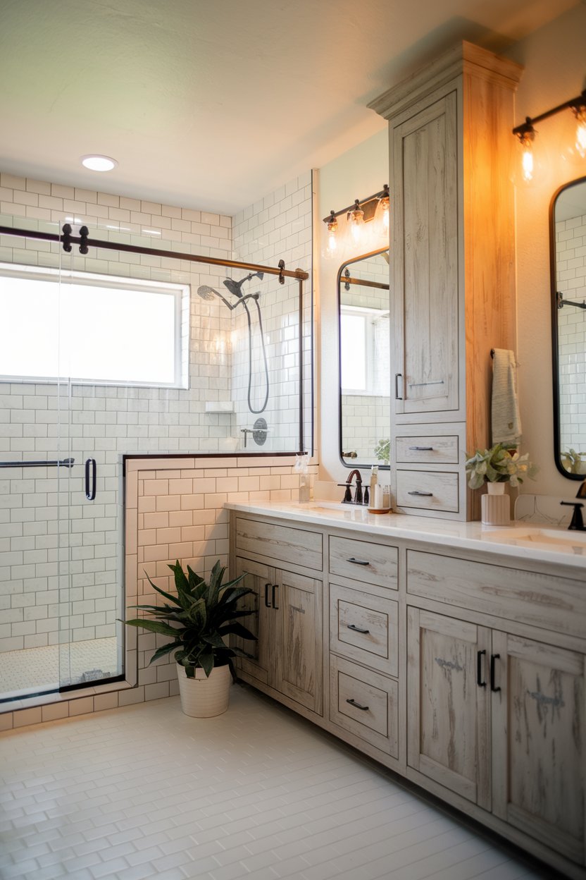 12 Modern Farmhouse Bathrooms to Inspire Your Next Renovation - My ...