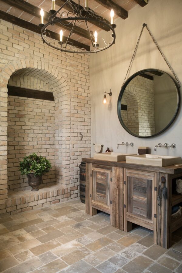 14 Tuscan Bathrooms Showcasing Authentic Style and Tranquility - My ...