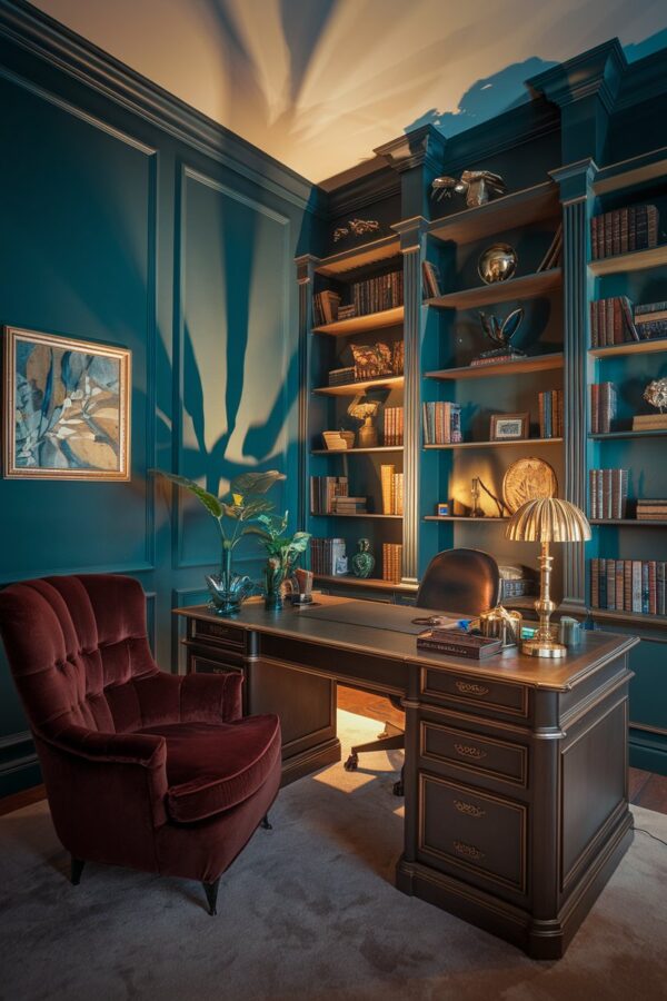 15 Moody Home-Office Ideas to Elevate Your Workspace - My Decor Inspo