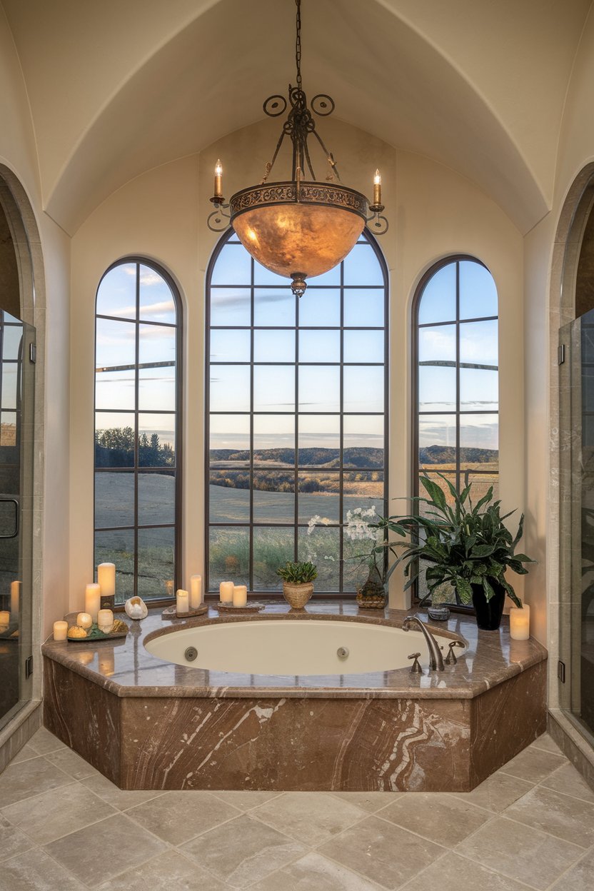 14 Tuscan Bathrooms Showcasing Authentic Style and Tranquility - My ...