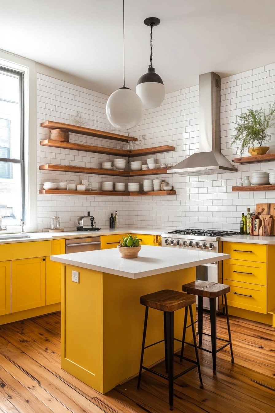 12 Small L-Shaped Kitchen Ideas to Inspire You! - My Decor Inspo