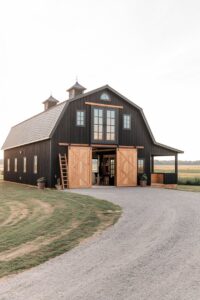 14 Black Barndominium Exterior Ideas for a Bold and Stylish Look - My ...