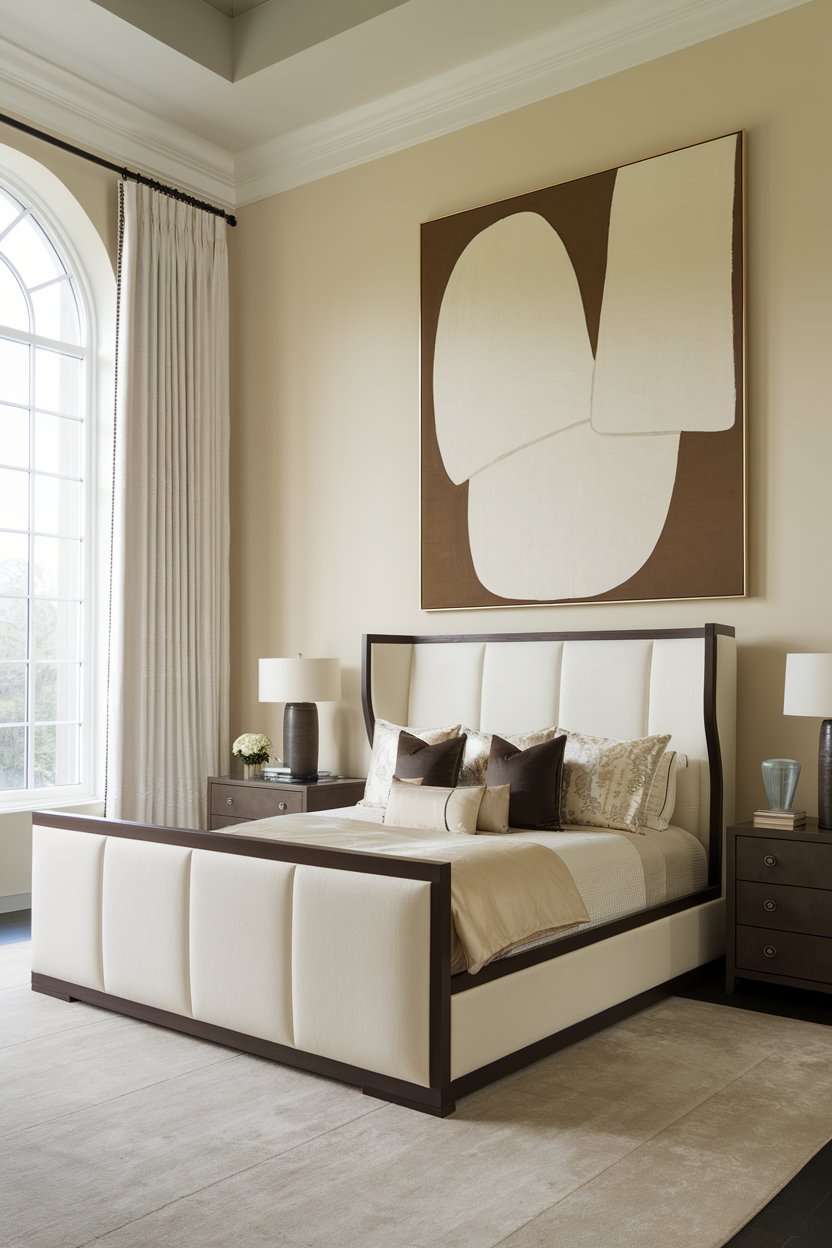 14 Cream and Brown Bedroom Ideas for a Stylish and Serene Retreat - My ...