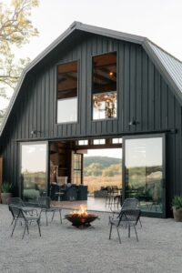 14 Black Barndominium Exterior Ideas for a Bold and Stylish Look - My ...