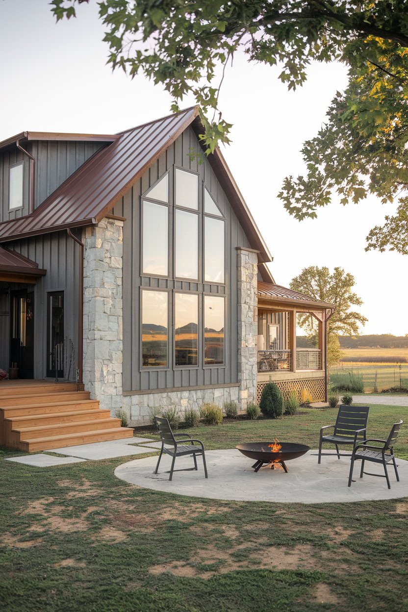 14 Rustic Farmhouse Exterior Ideas to Elevate Your Country Living ...