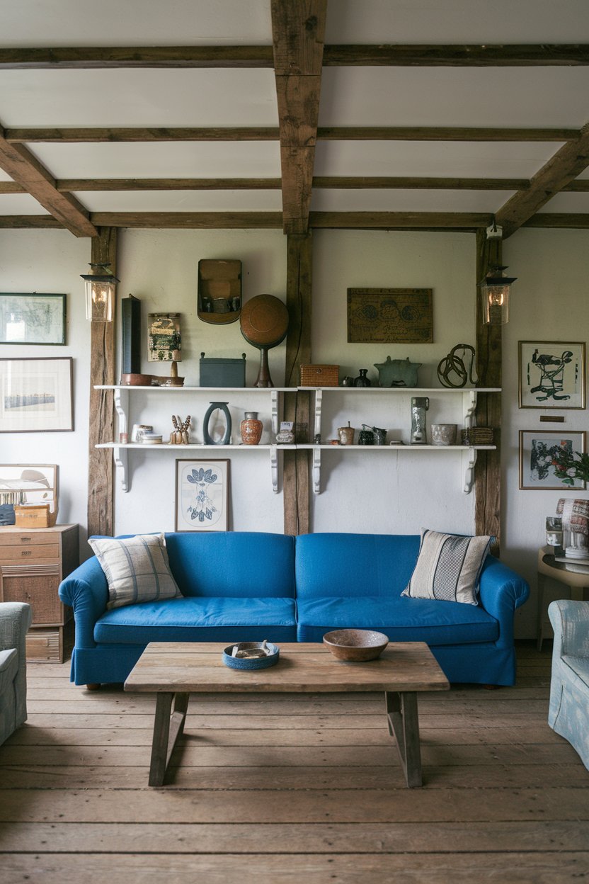 15 Blue Couch Living Room Ideas to Refresh Your Home Decor - My Decor Inspo