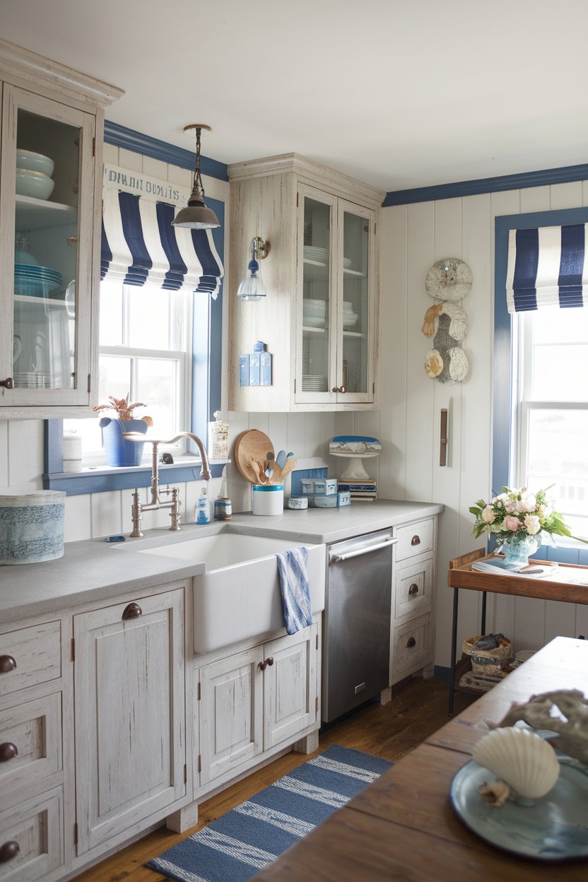 15 Coastal Kitchen Ideas That Capture the Charm of Beach Living - My ...