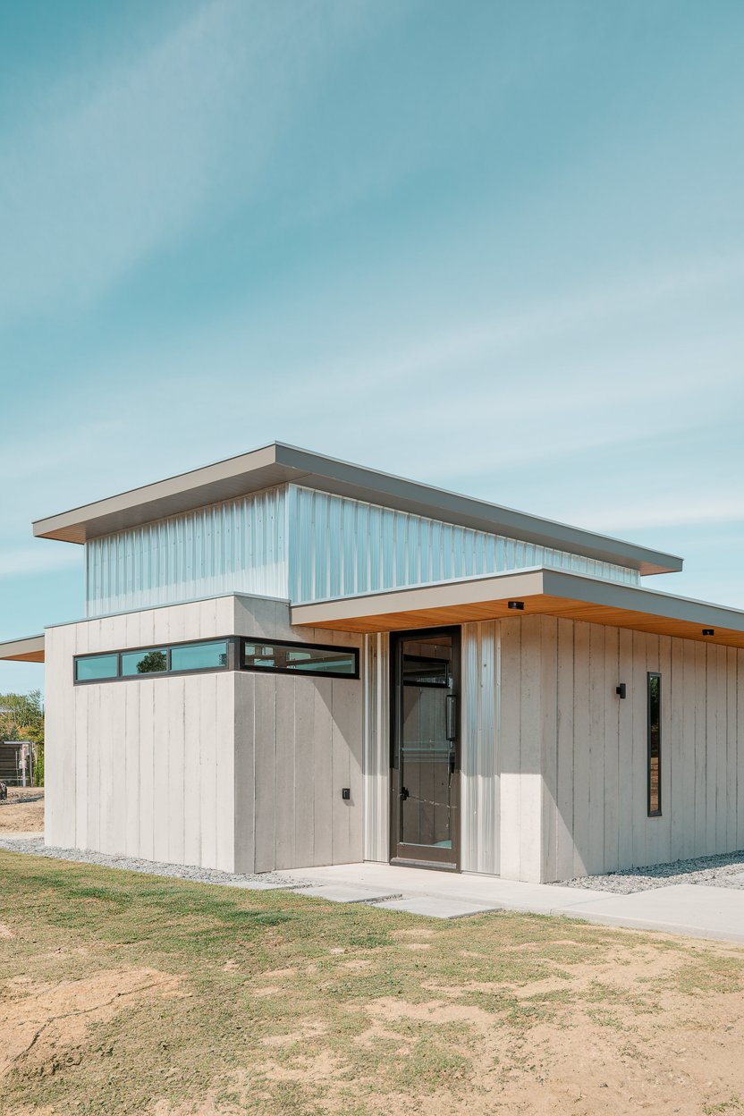 16 Mini Barndominium Exterior Ideas for Modern and Rustic Living - My ...