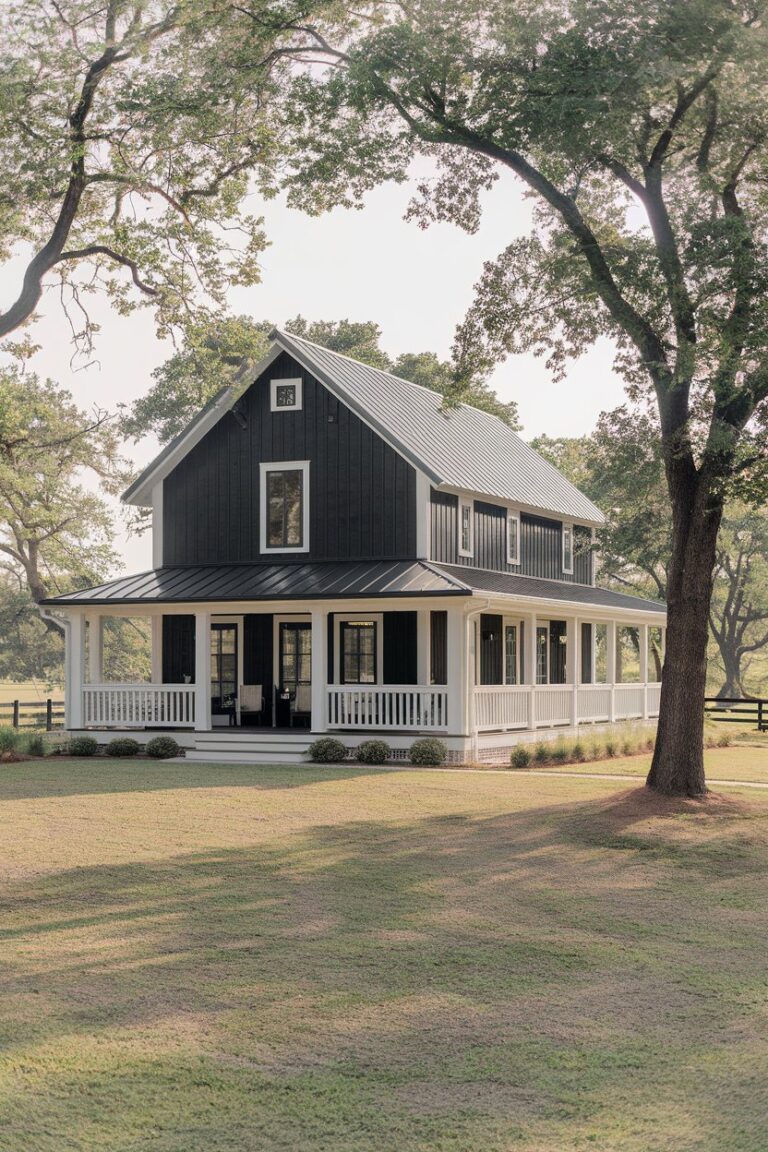 14 Black Barndominium Exterior Ideas for a Bold and Stylish Look - My ...