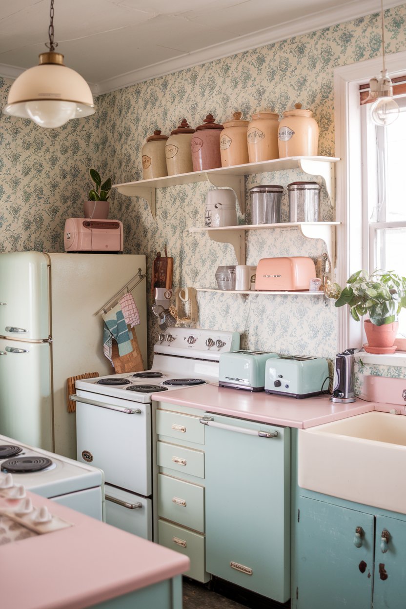 12 Kitschy Kitchen Ideas for a Playful and Nostalgic Look - My Decor Inspo