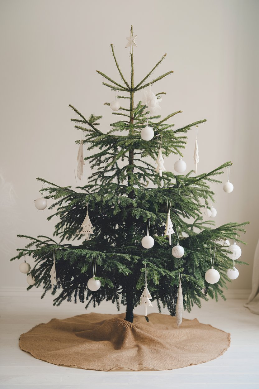 14 Minimal Christmas Tree Decor Ideas to Inspire a Simple, Elegant ...