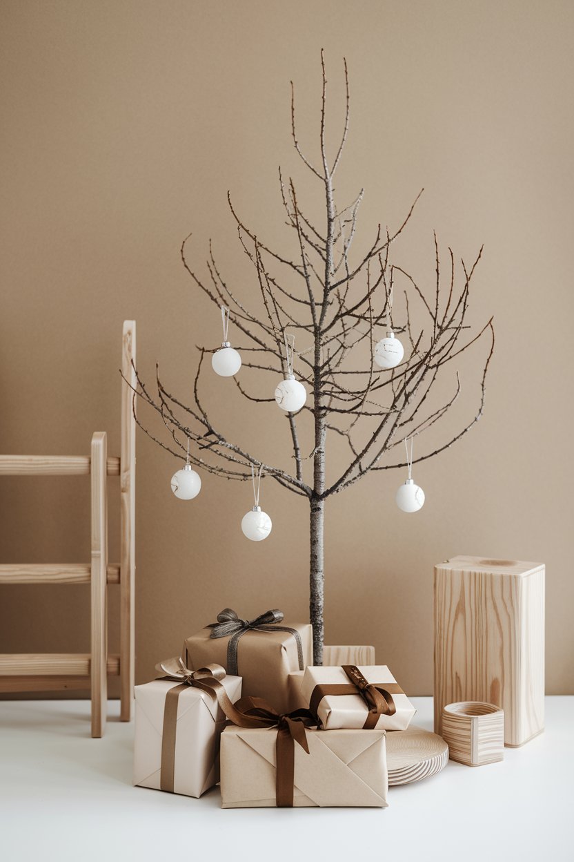 15 Minimal Christmas Decor Ideas for the Living Room: A Calm and Cozy ...
