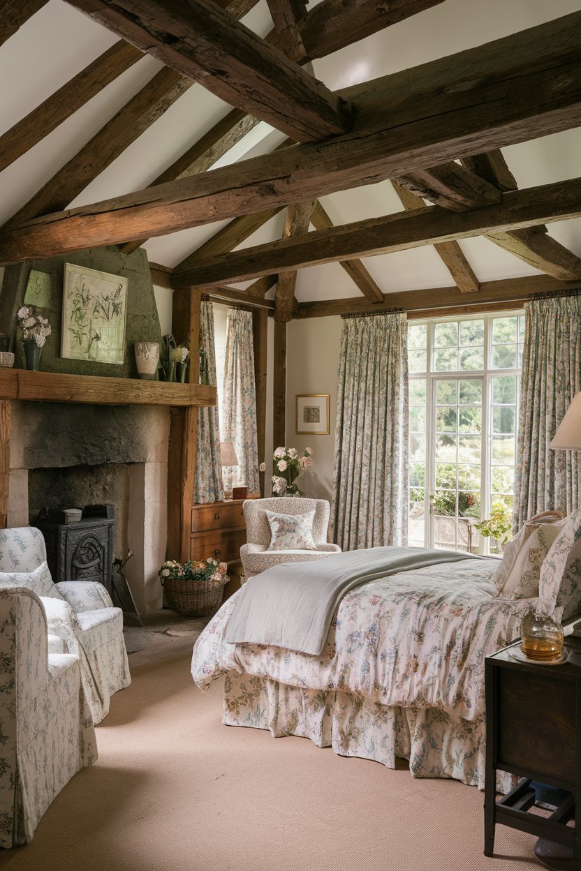 15 English Cottage Bedroom Ideas to Inspire Cozy and Timeless Designs ...