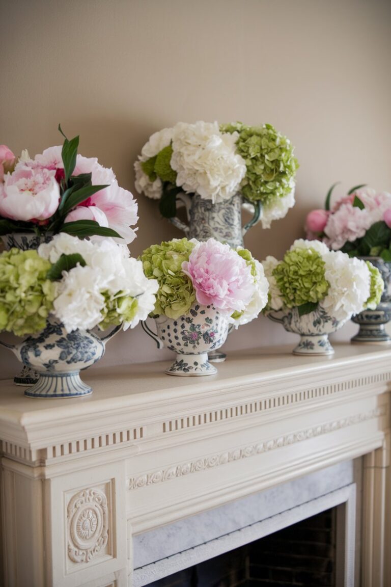 16 Spring Fireplace Mantel Decor Styles to Brighten Your Home - My ...
