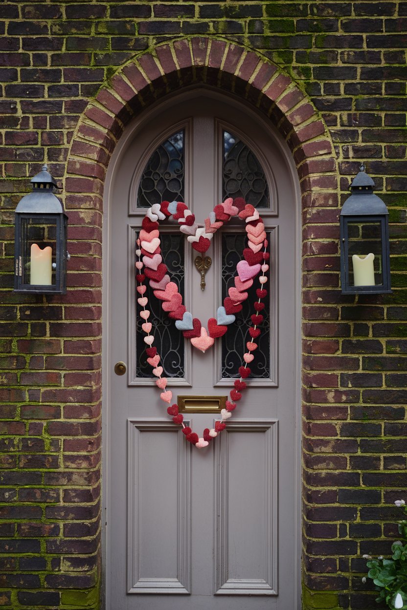 16 Valentine’s Door Decoration Ideas for a Festive Welcome - My Decor Inspo