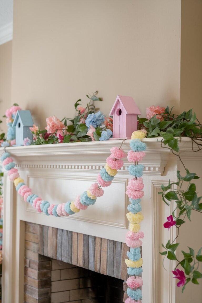 16 Spring Fireplace Mantel Decor Styles to Brighten Your Home - My ...