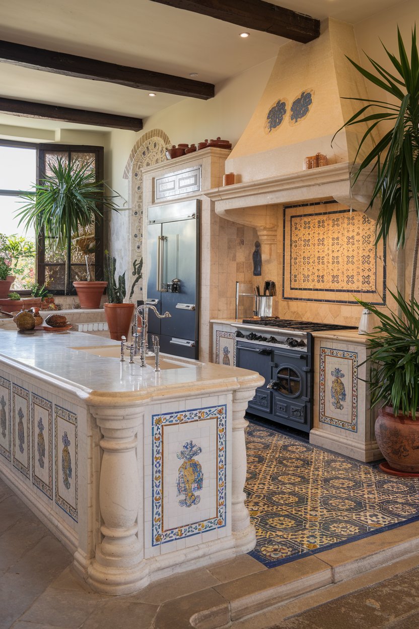 15 Spanish Kitchen Designs Showcasing Timeless Style and Warmth - My ...