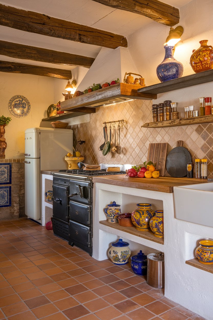 15 Spanish Kitchen Designs Showcasing Timeless Style and Warmth - My ...