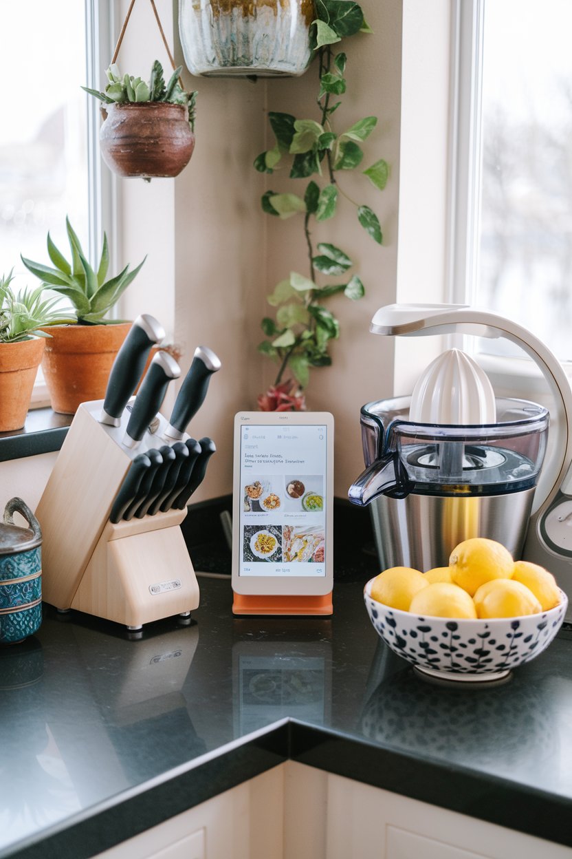 15 Corner Countertop Decor Ideas to Transform Your Kitchen Space - My ...