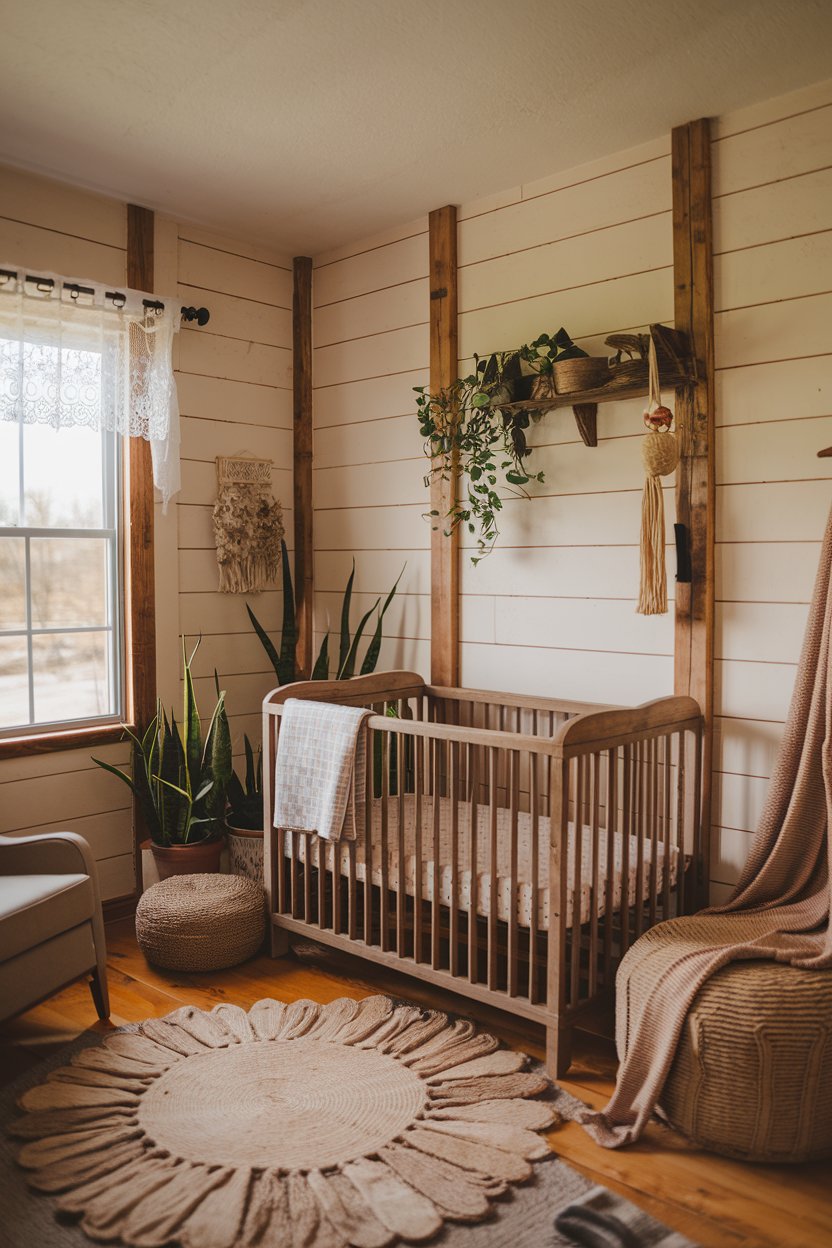 15 Rustic Nursery Interior Ideas to Inspire Your Baby’s Perfect Room ...