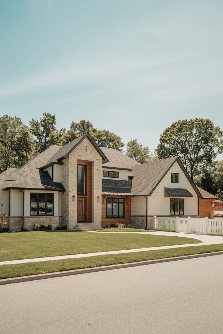 20 Modern Suburban House Exterior Ideas to Inspire Your Dream Home - My ...