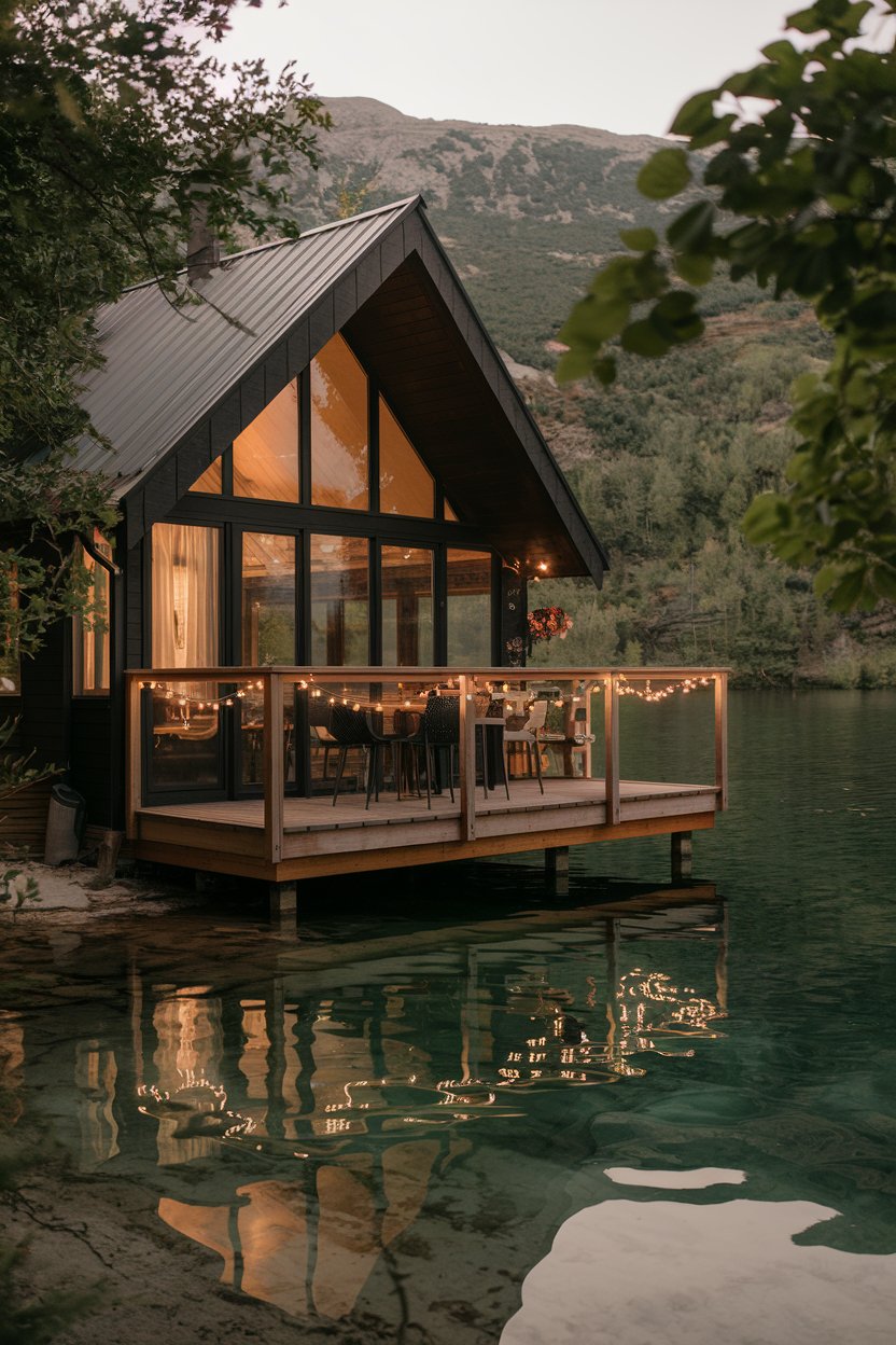 18 Modern Lake House Exterior Inspirations: A Look at Contemporary ...