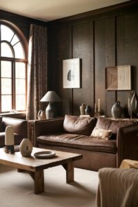 15 Dark Earthy Living Room Ideas: Warm, Textured, and Timeless Designs ...