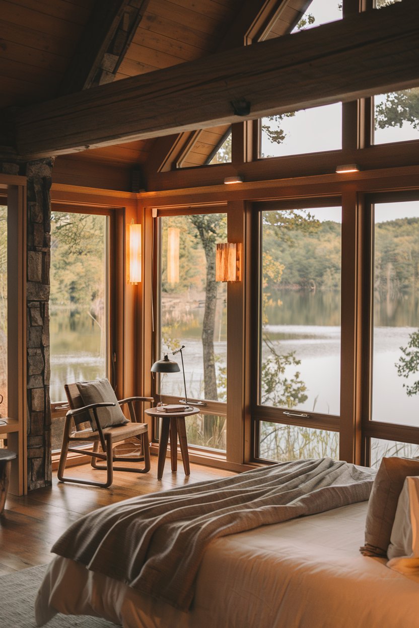 17 Lake House Bedroom Decor Ideas to Bring Nature Indoors - My Decor Inspo