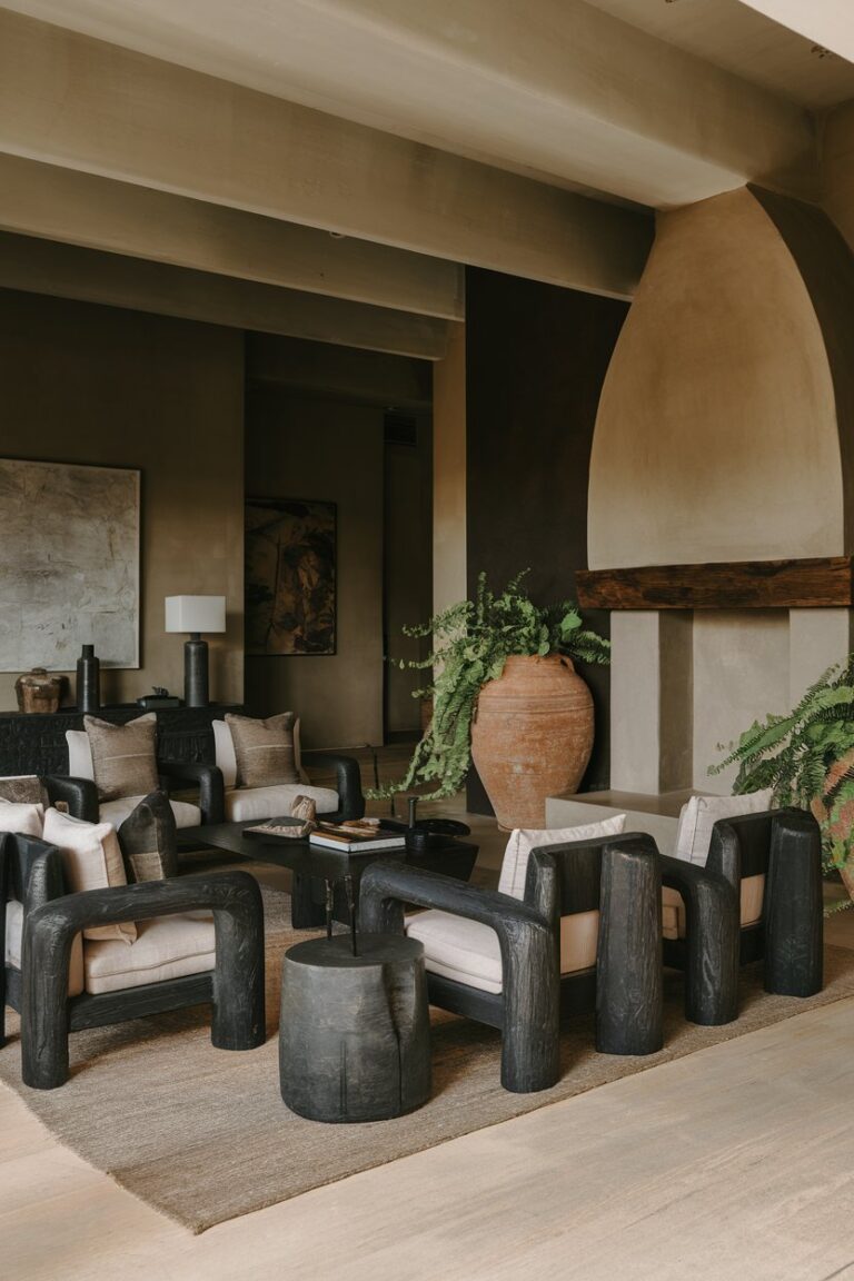 15 Dark Earthy Living Room Ideas: Warm, Textured, and Timeless Designs ...