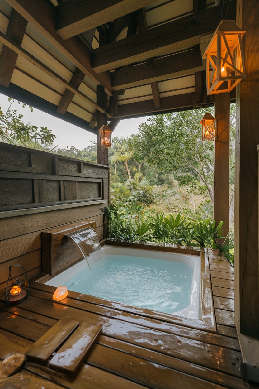 15 Outdoor Bathroom Design Ideas for a Natural and Private Retreat - My ...